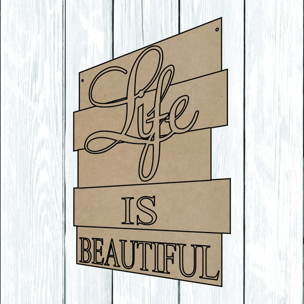 Letrero life is beautiful – Countryland